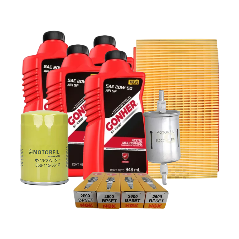 Kit De Afinacion Derby 1995-2005 1.8 Aceite Gonher 20w50 – Solo Afinaciones